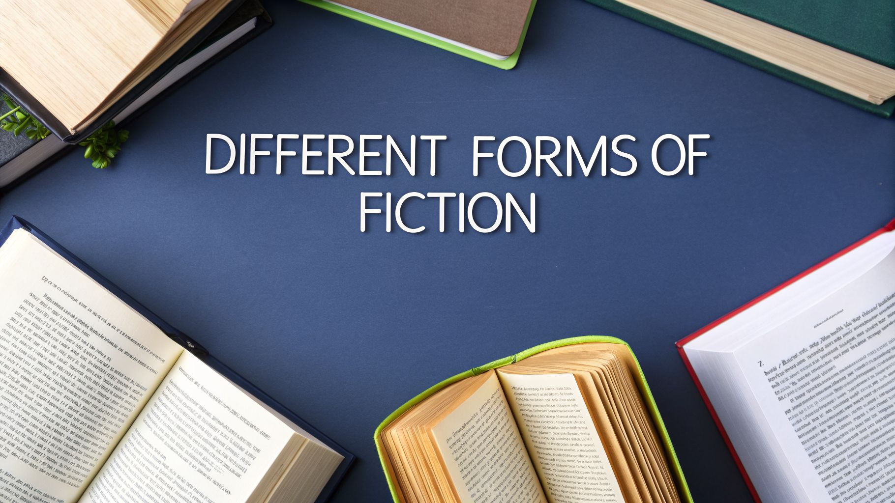A Guide to the Different Forms of Fiction - Barker Books Publishing